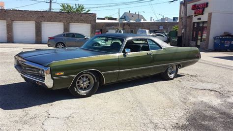 Biggest Wheel And Tire Size For Rear Axle On 1971 Chrysler Newport For
