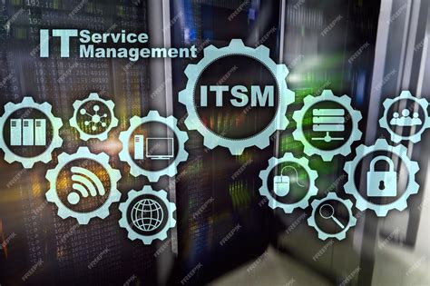 Premium Photo Itsm It Service Management Concept For Information Technology Service Management