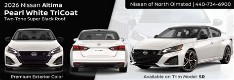 2026 Nissan Altima Two Tone Pearl White Nissan Of North Olmsted