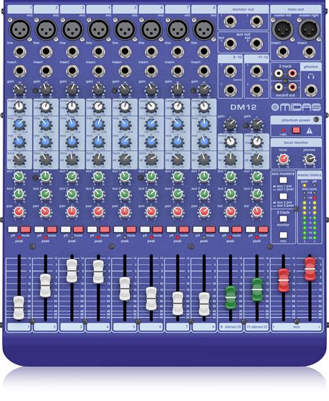 Midas Dm12 The Audio Specialists Corporate