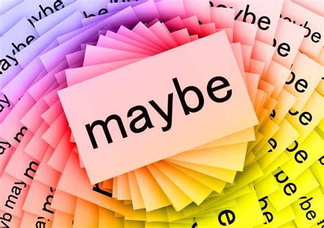 The Word Maybe