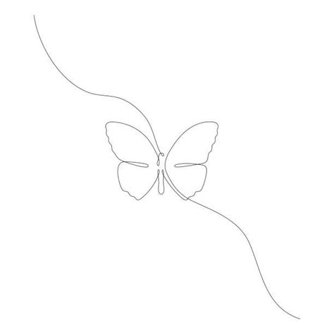 Continuous Line Art Drawing Style Insecte Vectoriels Et Illustrations