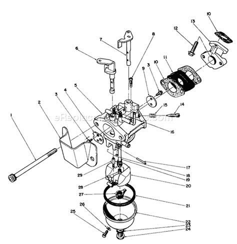 Toro Snowblower Carburetor Diagram Wiring Diagram Pictures