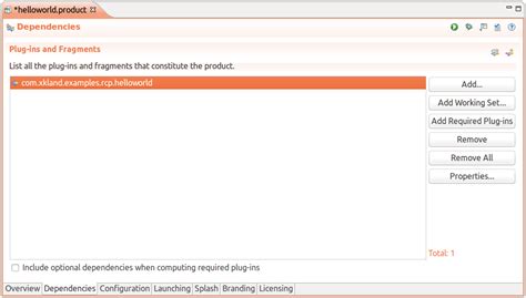 eclipse rcp详解（01）：hello world以及eclipse rcp和osgi的简单展示 京山游侠 blogjava