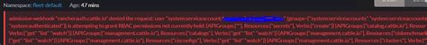 Kubernetes Error While Importing Aks To Rancher 262 Stack Overflow