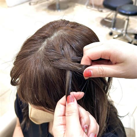 ヘアアレンジ 編み込みの基本編｜コラム Ash 町田駅前通り店 鈴木 香織｜ash オフィシャルサイト