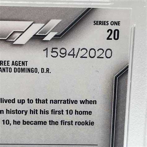 2020 Topps Gold 20 Aristides Aquino Rc For Sale Online Ebay