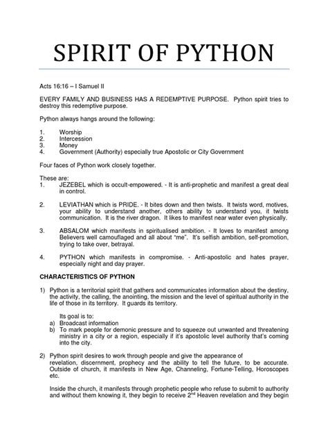 Spirit Of Python Pdf