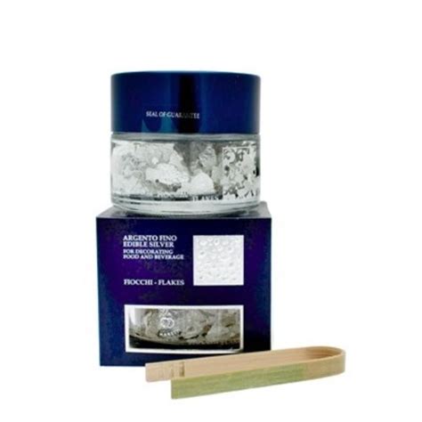 Giusto Manetti Edible Flakes • Silver