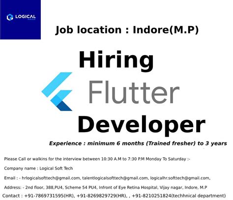 Anju Kumari On Linkedin Walkins For Indore Candidate Android Flutter