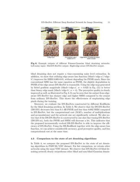 dn resnet efficient deep residual network for image denoising deepai