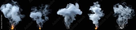 This Animation Features A Cloud Explosion Dusty Explosion A Sprite Sheet Exhaust Gas Explosion