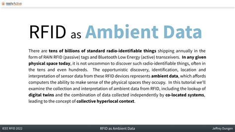Jeffrey Dungen On Linkedin Ambient Data