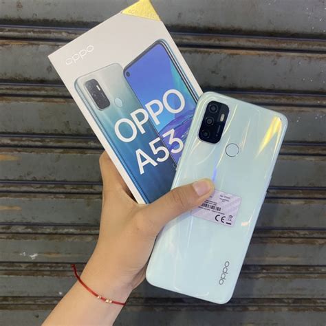 Jual Oppo A53 4 128gb Second Bekas Pakai Resmi Fullset Mulus Shopee