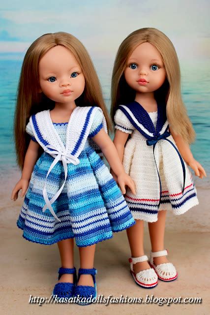 KasatkaDollsFashions: Наряд "Капитанская дочка" для кукол Паола Рейна ...