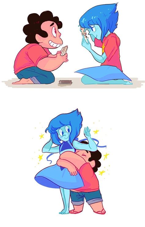 Steven Universe And Lapis I Really Want To See Their Fusion Sometime