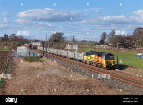 Colas Rail Freight Class 70 Diesel Locomotive 70813 On The West Coast