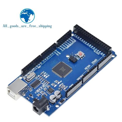 Купить MEGA2560 MEGA 2560 R3 ATmega2560 16AU CH340G AVR USB плата