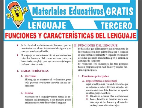 Ejercicio Online De Funciones Del Lenguaje Para Tercero De Secundaria