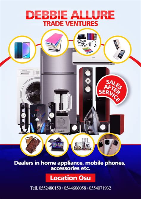Home Appliances Flyer Template Banner Ads Design Flyer And Poster