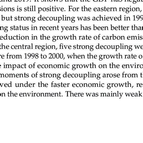 Decoupling Of Carbon Emissions And Economic Growth In Four Economic Download Scientific Diagram
