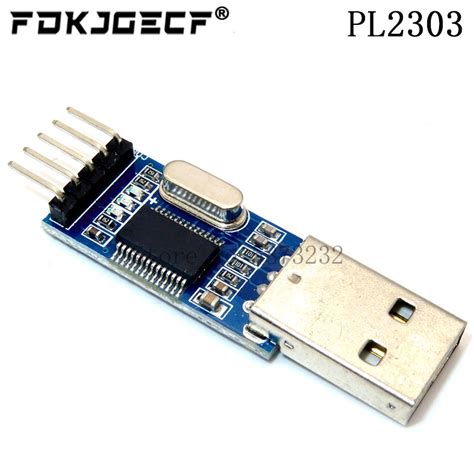 Pl2303 Pl2303hx Pl2303ta Usb To Rs232 Ttl Converter Adapter Module With Dust Proof Cover