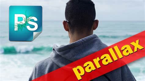 Параллакс эффект в Фотошоп Создание живых фото Youtube