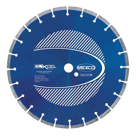 Mexco 350mm Concrete Looping Blade 12mm Diamond Blade Width XCEL Grade