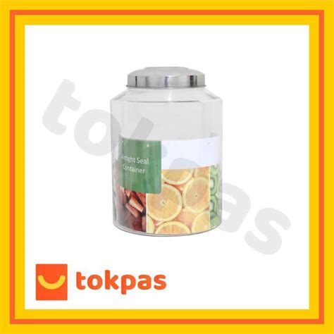 Jual Toples Asinan 1 Seal 15 Liter Toples Kaca Besar Kedap Udara DLX