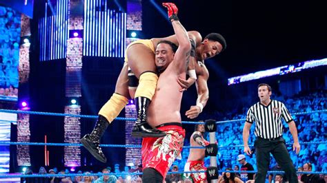 Triple Threat WWE Tag Team Title No Contenders Match Photos WWE