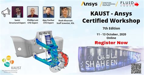 7th Kaust Ansys Workshop Fluid Codes Ansys Engineering Simulation