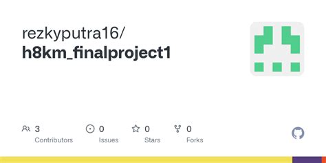 github rezkyputra16 h8km finalproject1