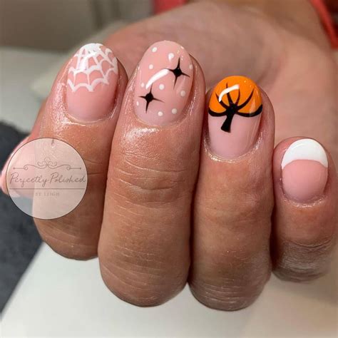 Pumpkin Nail Art Designs 2 K4 Fashion