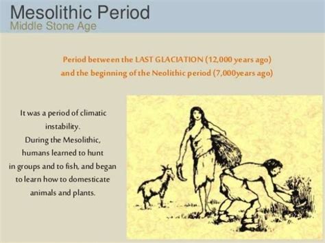 Mesolithic Age