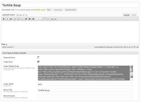 Lite Youtube Embeds In Wordpress Frank Goossens Blog
