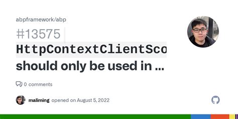 ` Contextclientscopeserviceprovideraccessor ` Should Only Be Used
