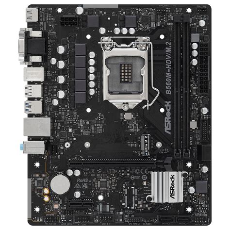 ASRock B560M-HDV/M.2 - Carte mère - Garantie 3 ans LDLC