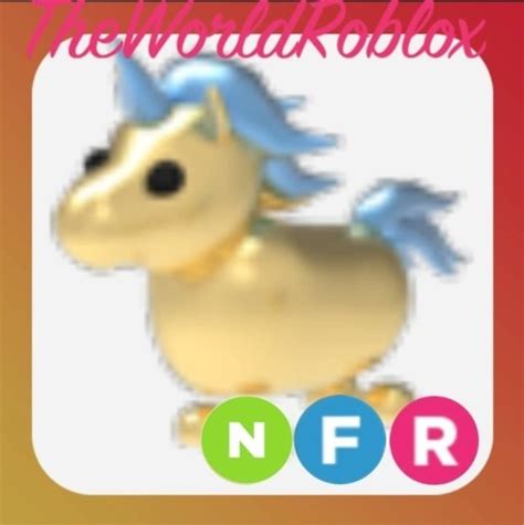 adopt me roblox neon golden unicorn Elbląg Kup teraz na Allegro