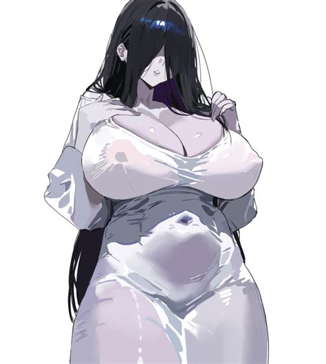 Hintobento Yamamura Sadako The Ring Highres 1girl Black Hair