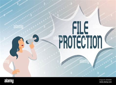 Handwriting Text File Protection Conceptual Photo Preventing