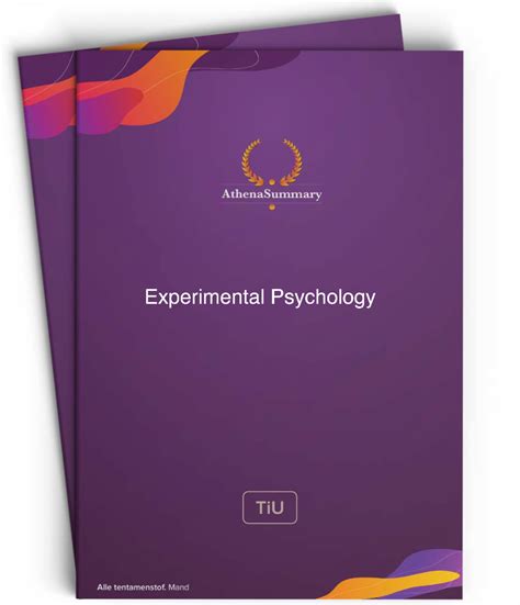 Free Summary Experimental Psychology