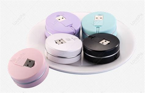 Usb Connection Line Pink White Purple Shapes Light Pink PNG Hd Transparent Image And Clipart