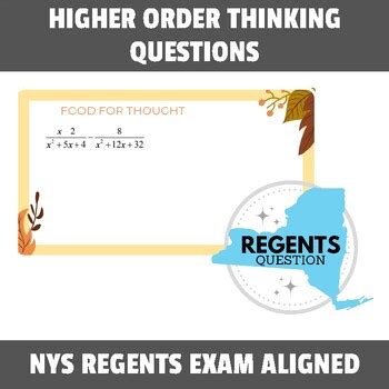 NYS Regents Add Subtract Rational Expressions Scaffolded Lesson