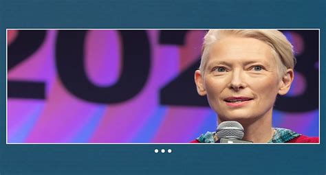 Tilda Swinton Among 2000 Artists Calling For Gaza Ceasefire