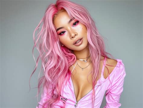 Premium Ai Image Portrait Of A Young Japanese Woman With Beautiful Gaze