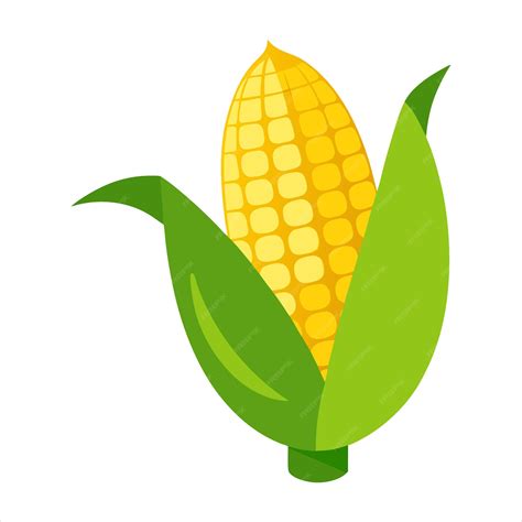 옥수수 농업 로고 디자인 터 일러스트레이션 프리미엄 벡터