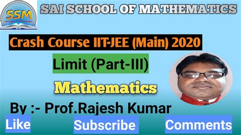 Limit Short Trick Of Jee Crash Course Math Iit Jee JEE Main Math Crack Jee Math In