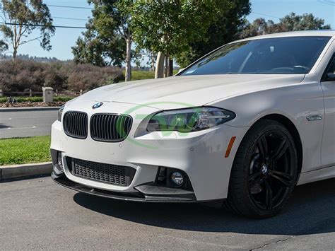 BMW F10 M Sport Performance Style Carbon Fiber Front Lip 528i 535i 550i