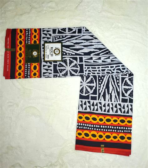 Bamileke African Print Fabric 100 Cotton Authentic Ndop Fabric Bamenda