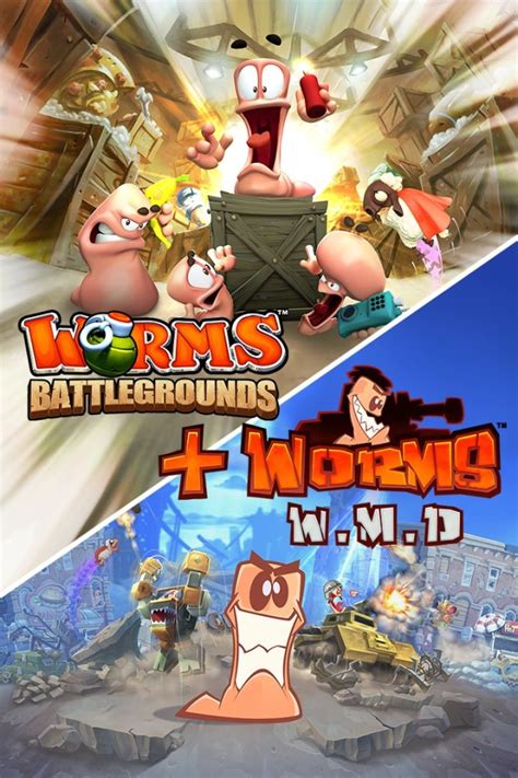 Worms Battlegrounds Worms Wmd Box Shot For Playstation 4 Gamefaqs